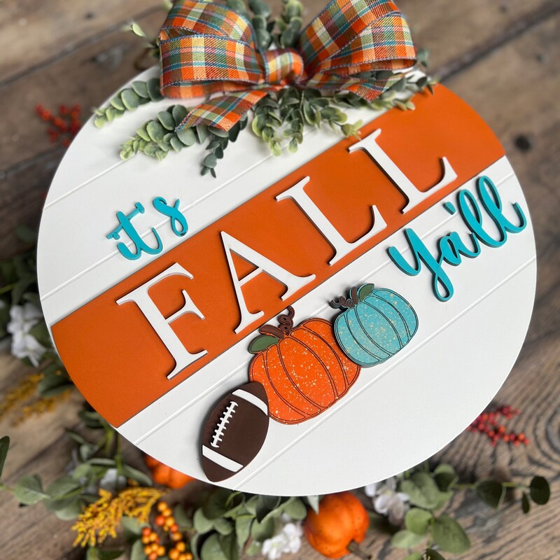 Fall Door Hanger - Etsy