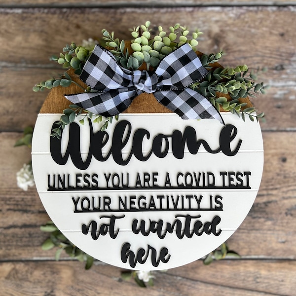 Funny Welcome Sign - Etsy