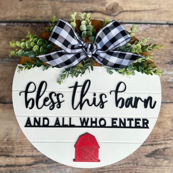 Barn Door Sign - Etsy