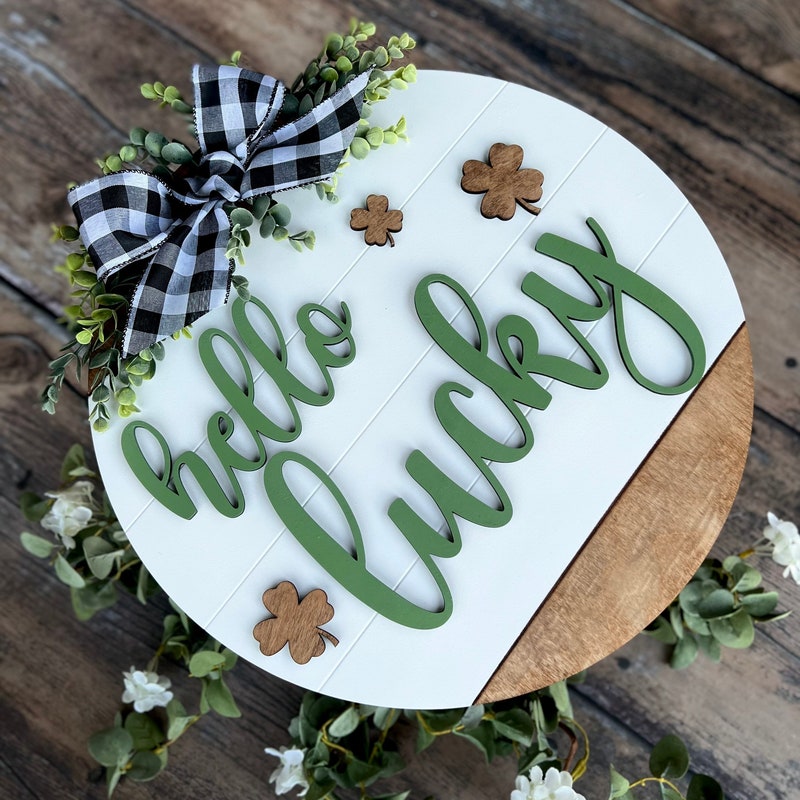 Saint Patricks Day Decor - Etsy