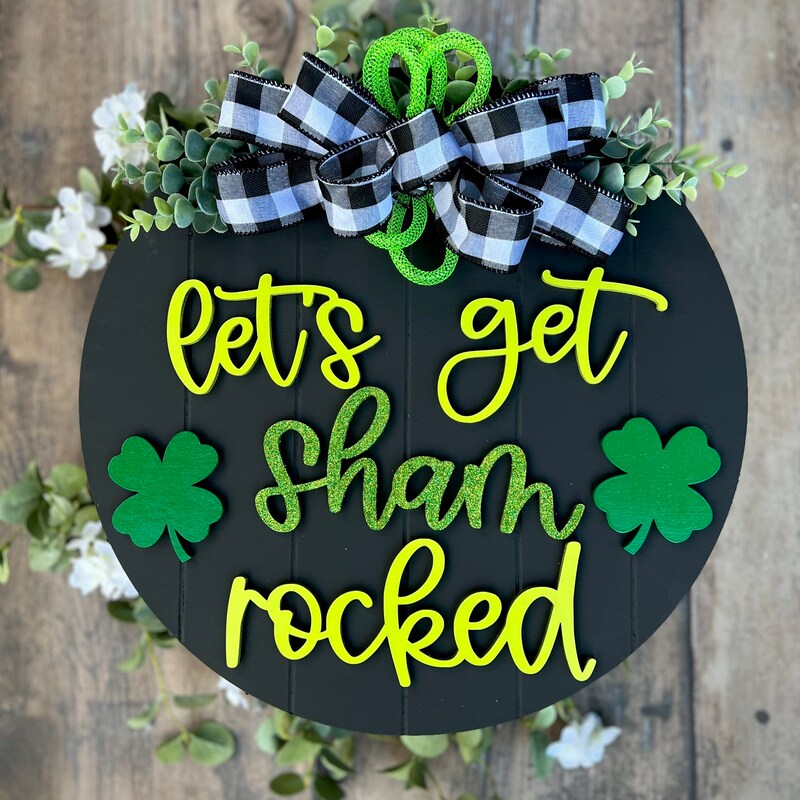 St Patrick Day Door Decor - Etsy