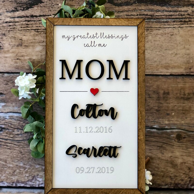 Mothers Day Plaque - Etsy