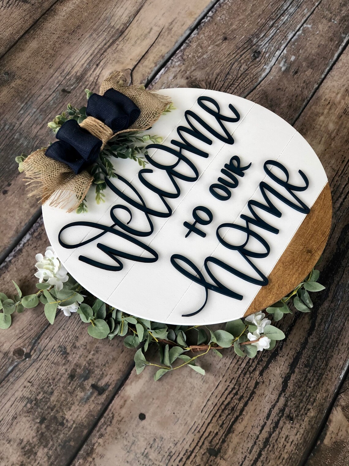 3D Welcome Sign Welcome to Our Home Laser Cut Housewarming | Etsy