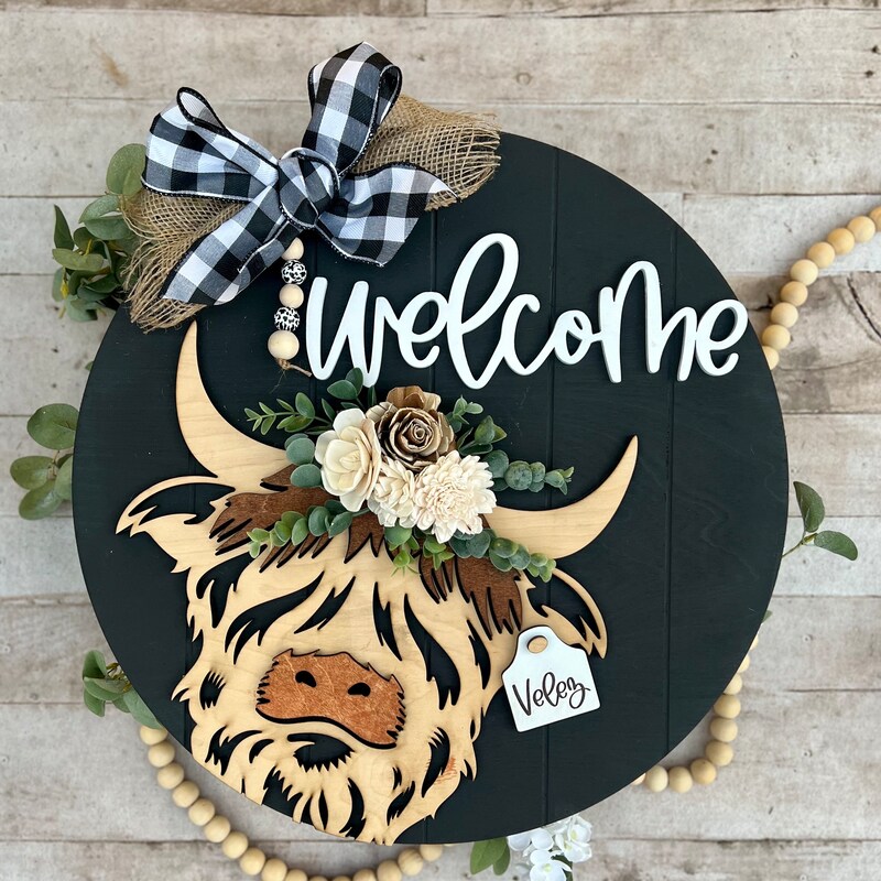 Cow Signs - Etsy