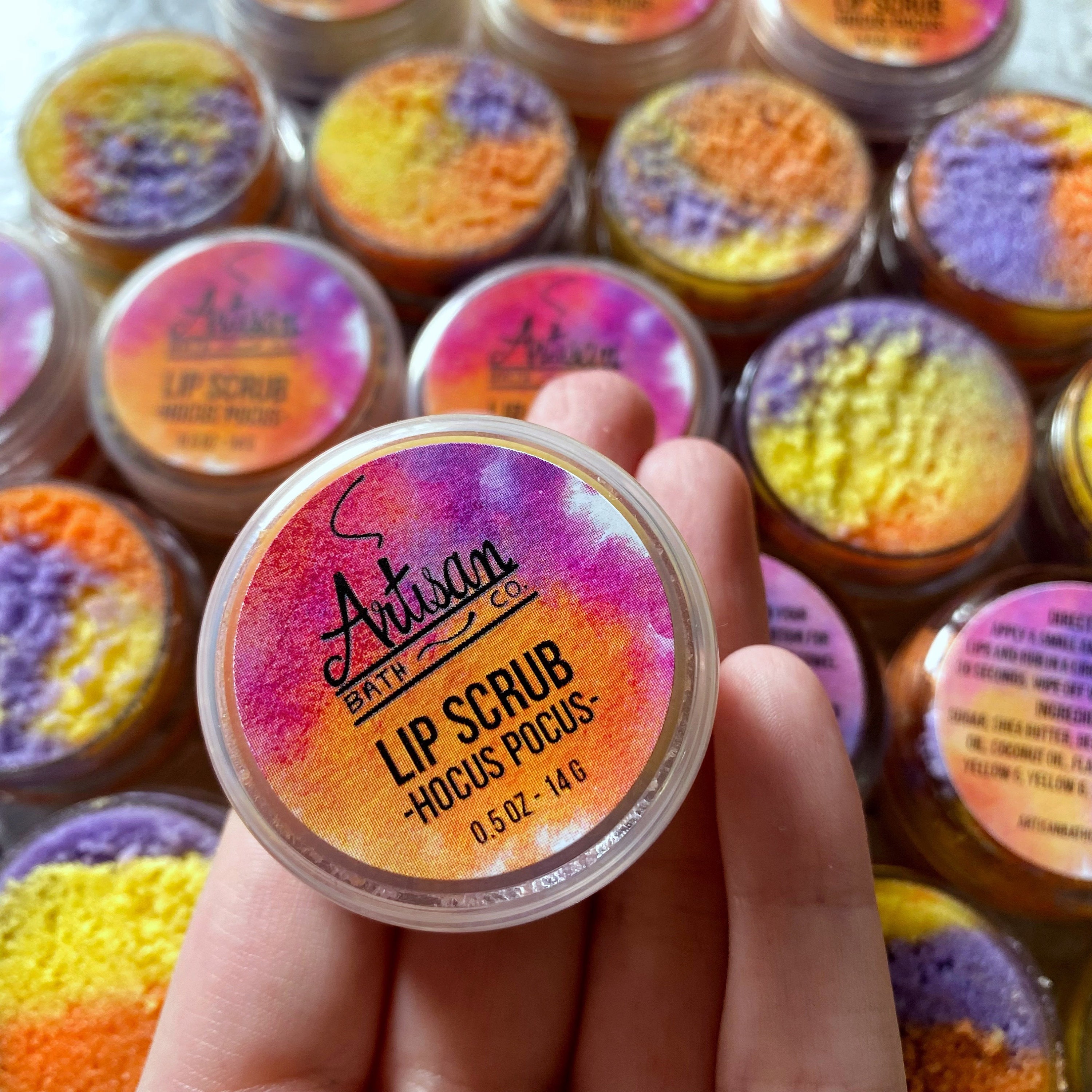Hocus Pocus Lip Scrub Exfoliator and Moisturizer by Artisan Bath Co ...