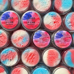 Firecracker Lip Scrub | 4th of July | Memorial Day | Sugar ...