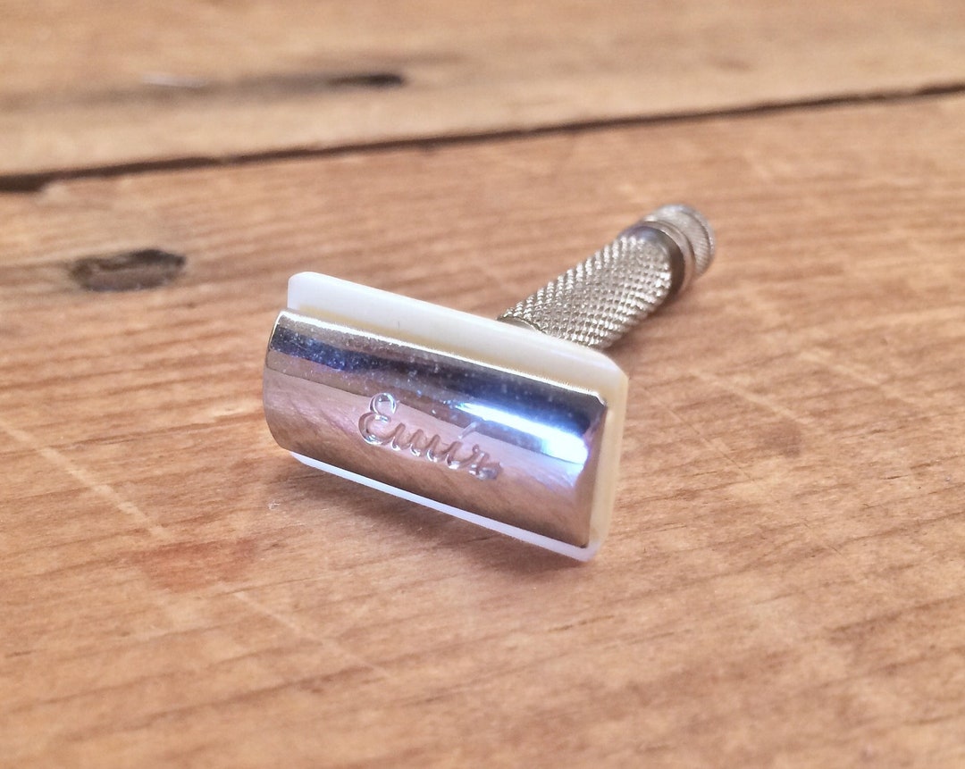 Vintage 1950s Emir Mini Safety Razor - Barbershop - Hairstylist - Etsy