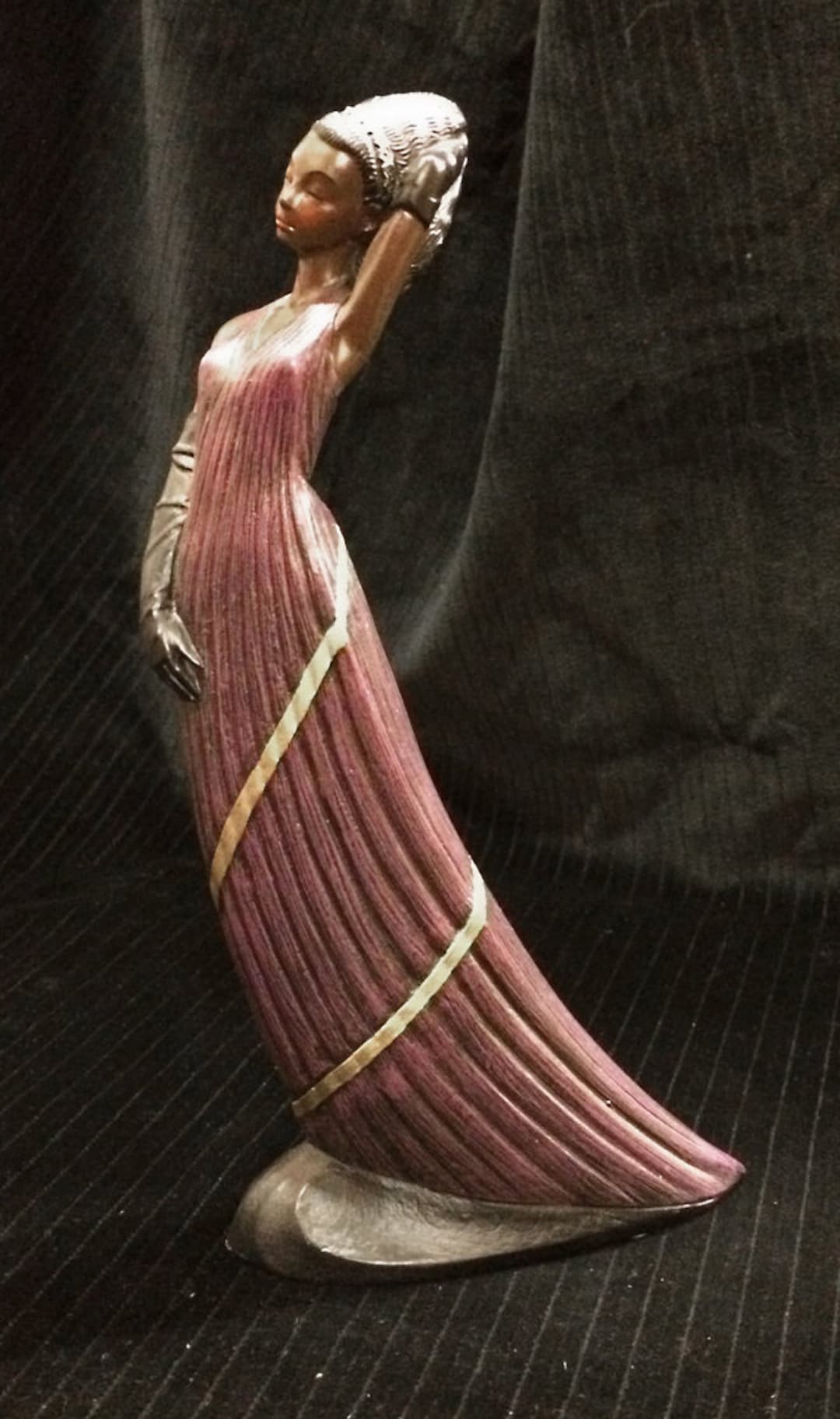 Vintage 1994 Enesco Mahogany Princess Figurine by Ed Van Rosmalen Made ...