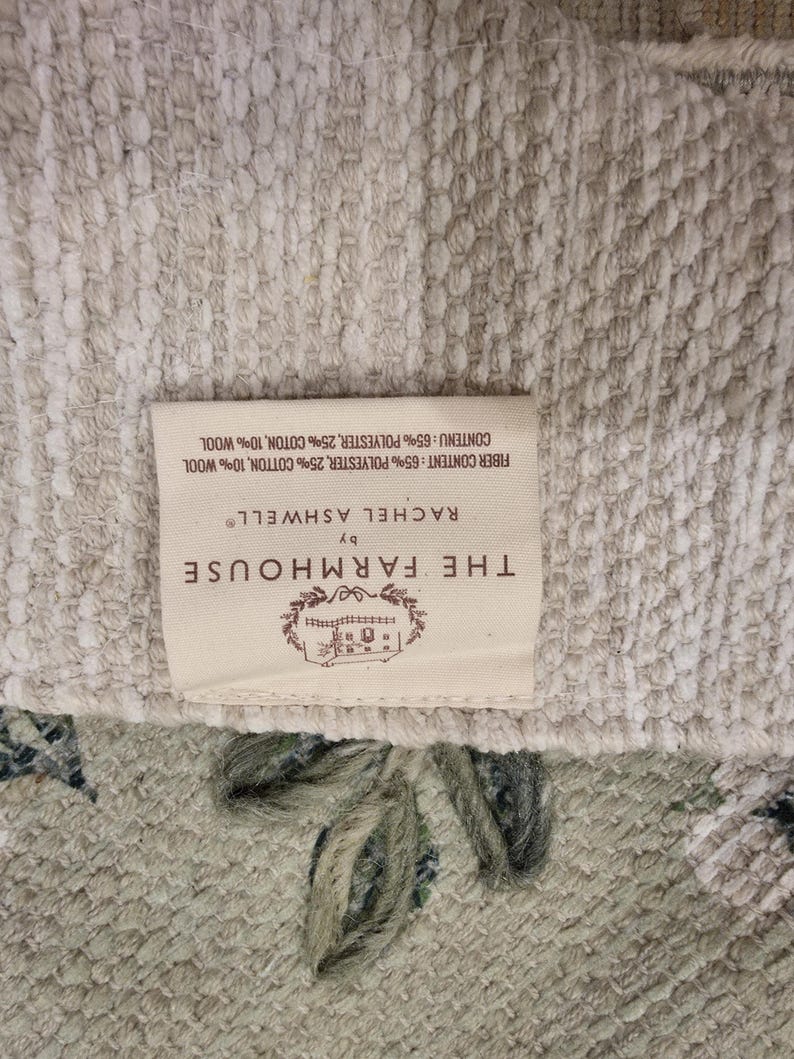 Rachel Ashwell Rug Shabby Chic Kitchen Bedroom - Etsy