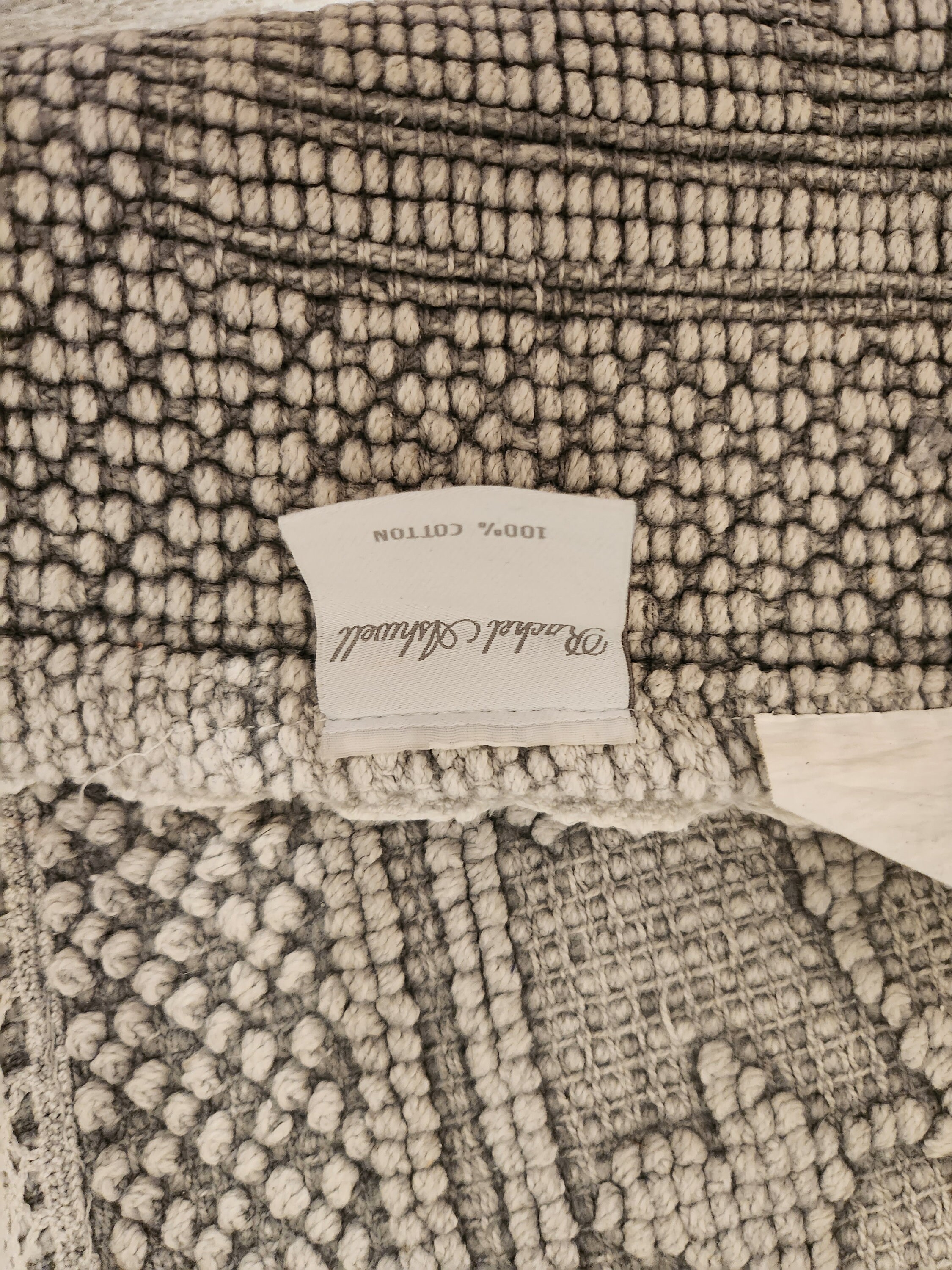 Rachel Ashwell Stonewashed Grey Bathmat Shabby Chic Farmhouse - Etsy