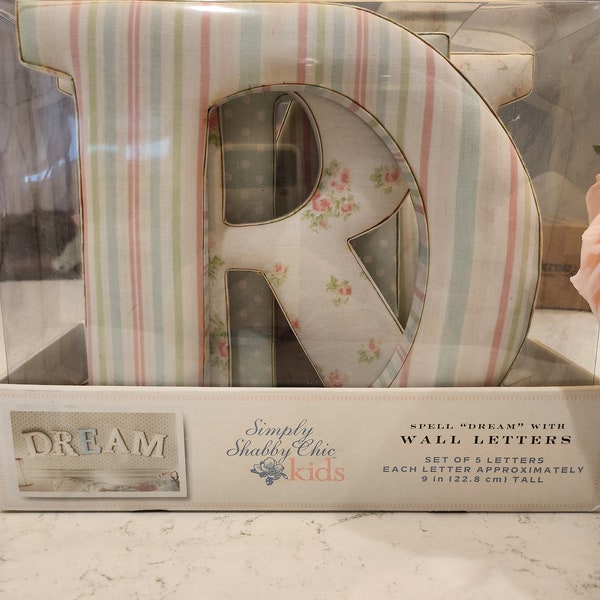 Shabby Chic Letters - Etsy