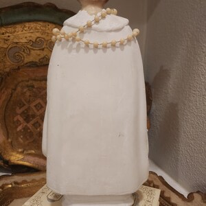 Vintage Plaster Infant of Prague Religous Statue With Rosary - Etsy