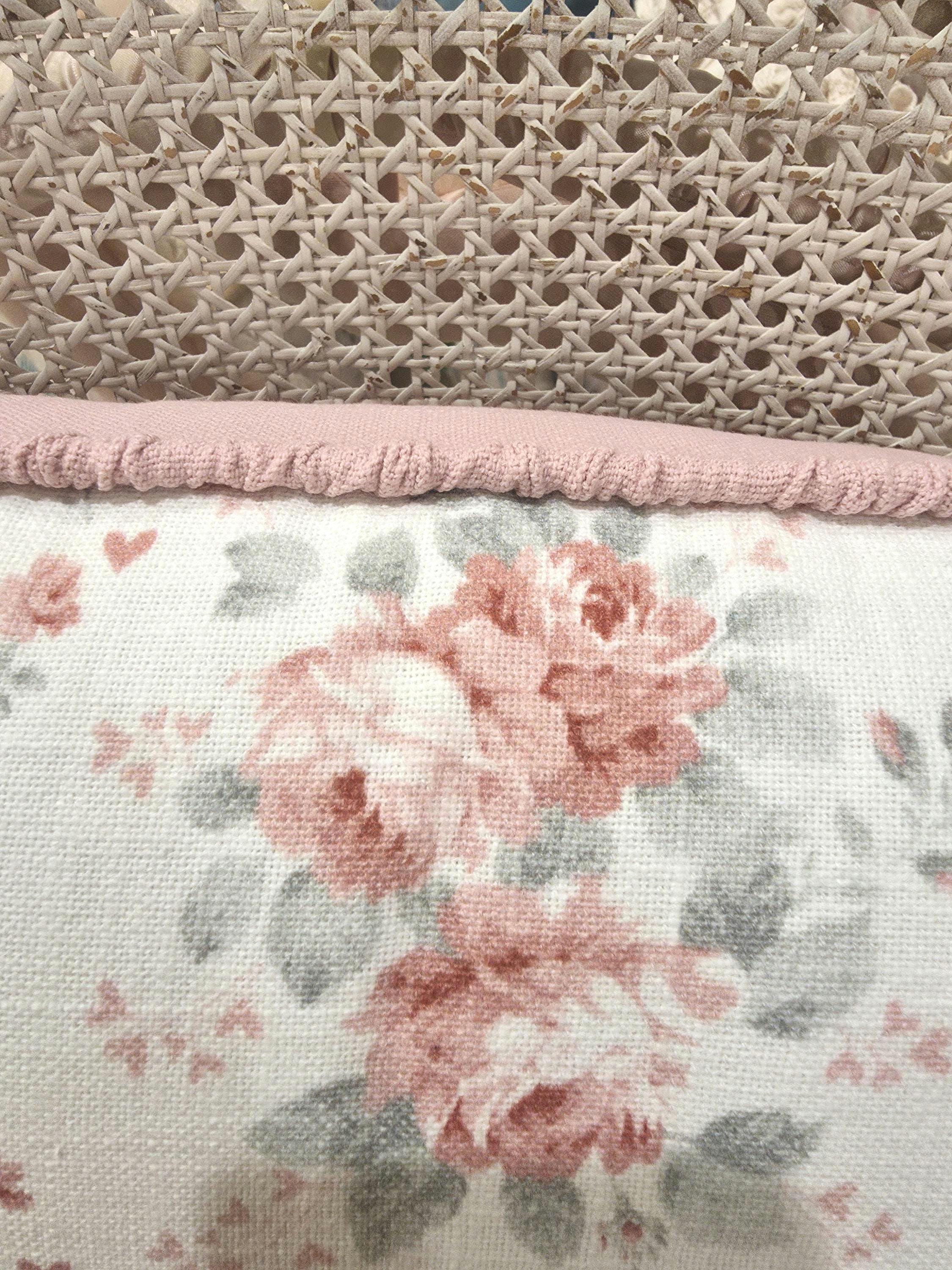 Shabby Chic Pink Pillow Roses Flowers Floral Rachel Ashwell Girly - Etsy