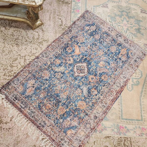 Shabby Chic Rug - Etsy
