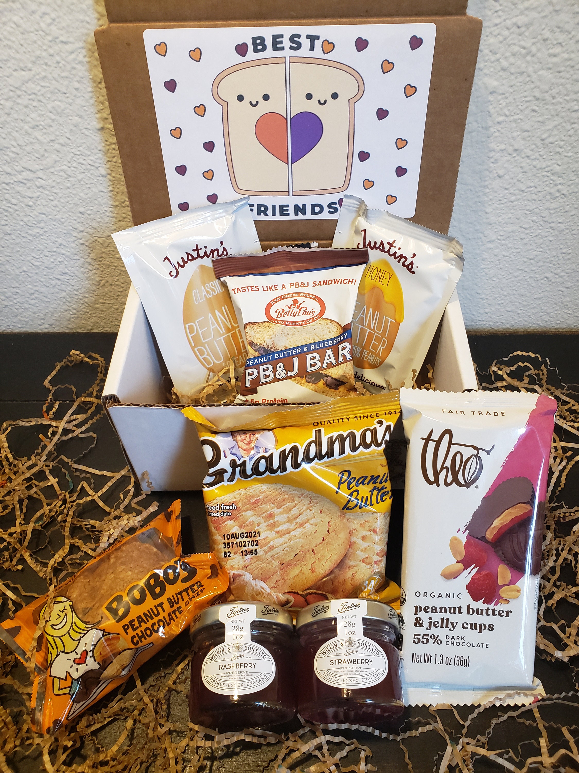 Best Friends BFF Mate PB&J Goodie Box Care Package - Etsy