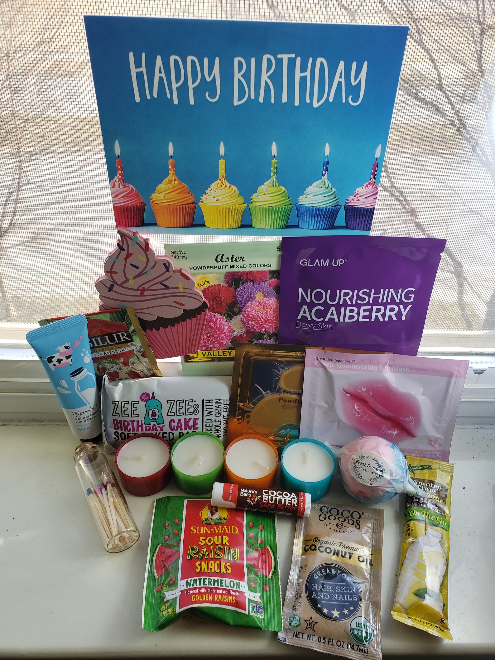 Happy Birthday Fun Gift Box Care Package | Etsy