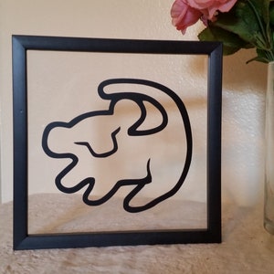 Simba Floating Frame - Etsy