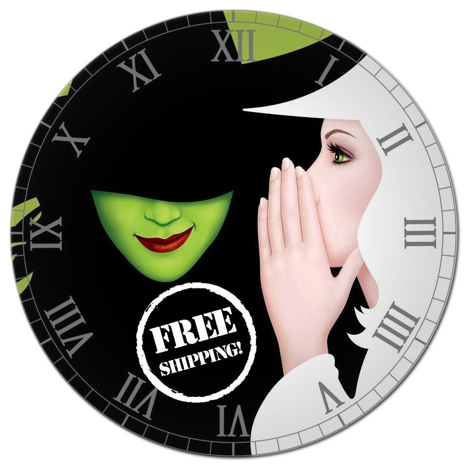 Wicked Clock - Etsy
