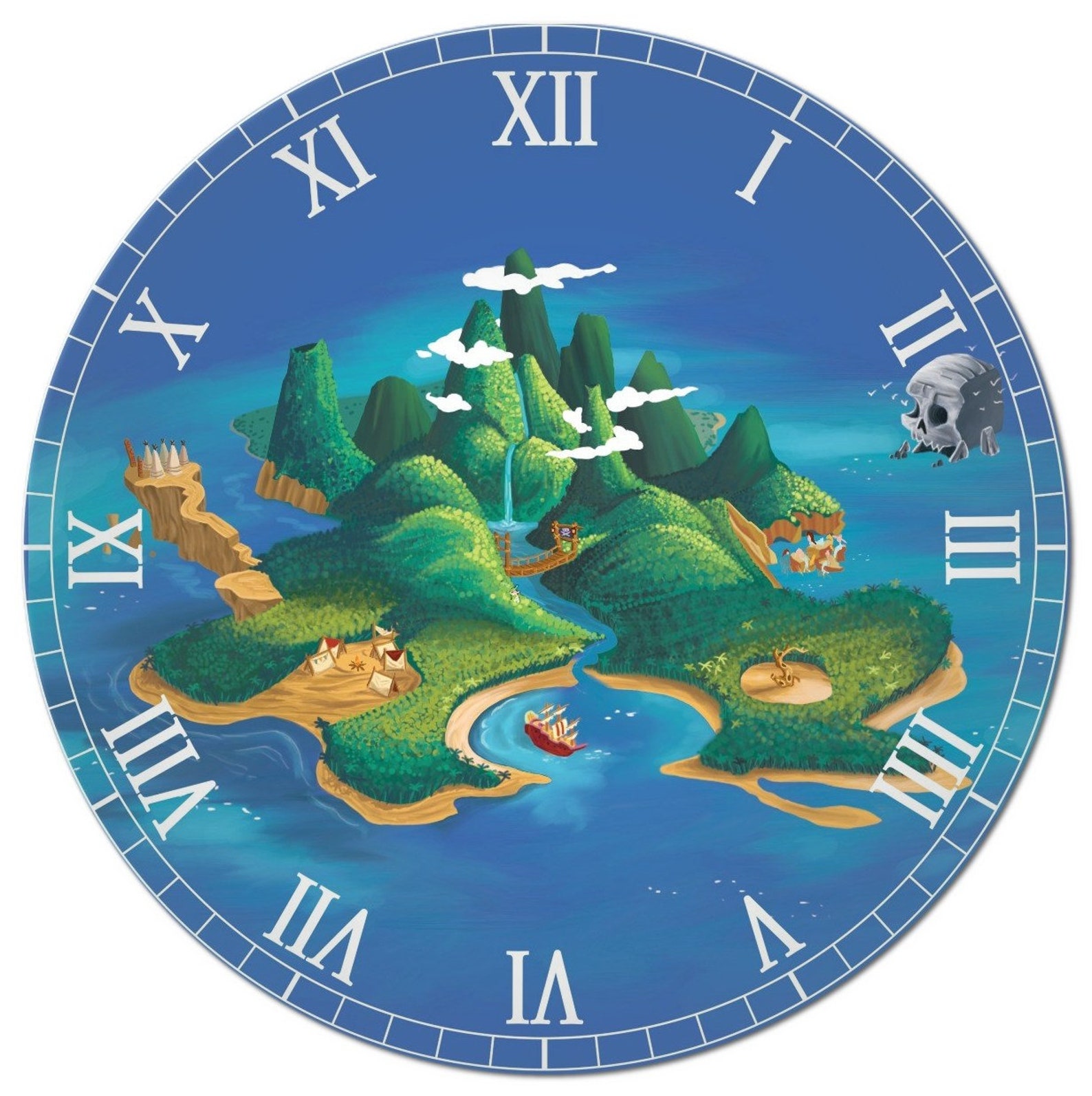 Neverland Clock | Etsy