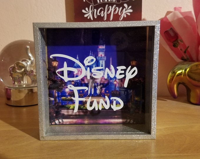 Glitter Disney Bank color Options | Etsy