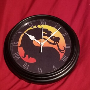 Mortal Kombat clock | Etsy