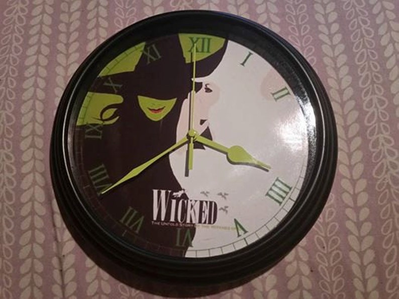 Wicked Clock | Etsy