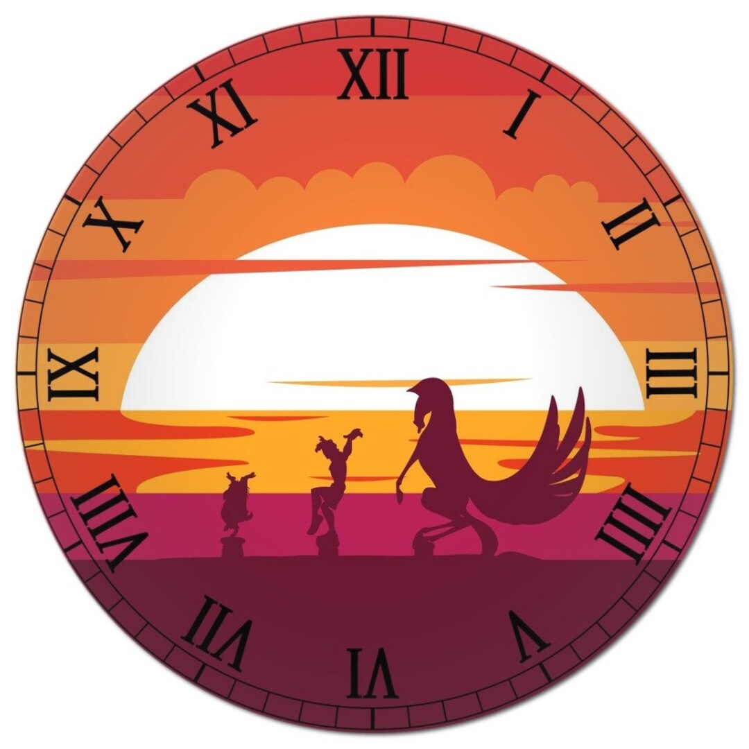 Hercules Clock - Etsy