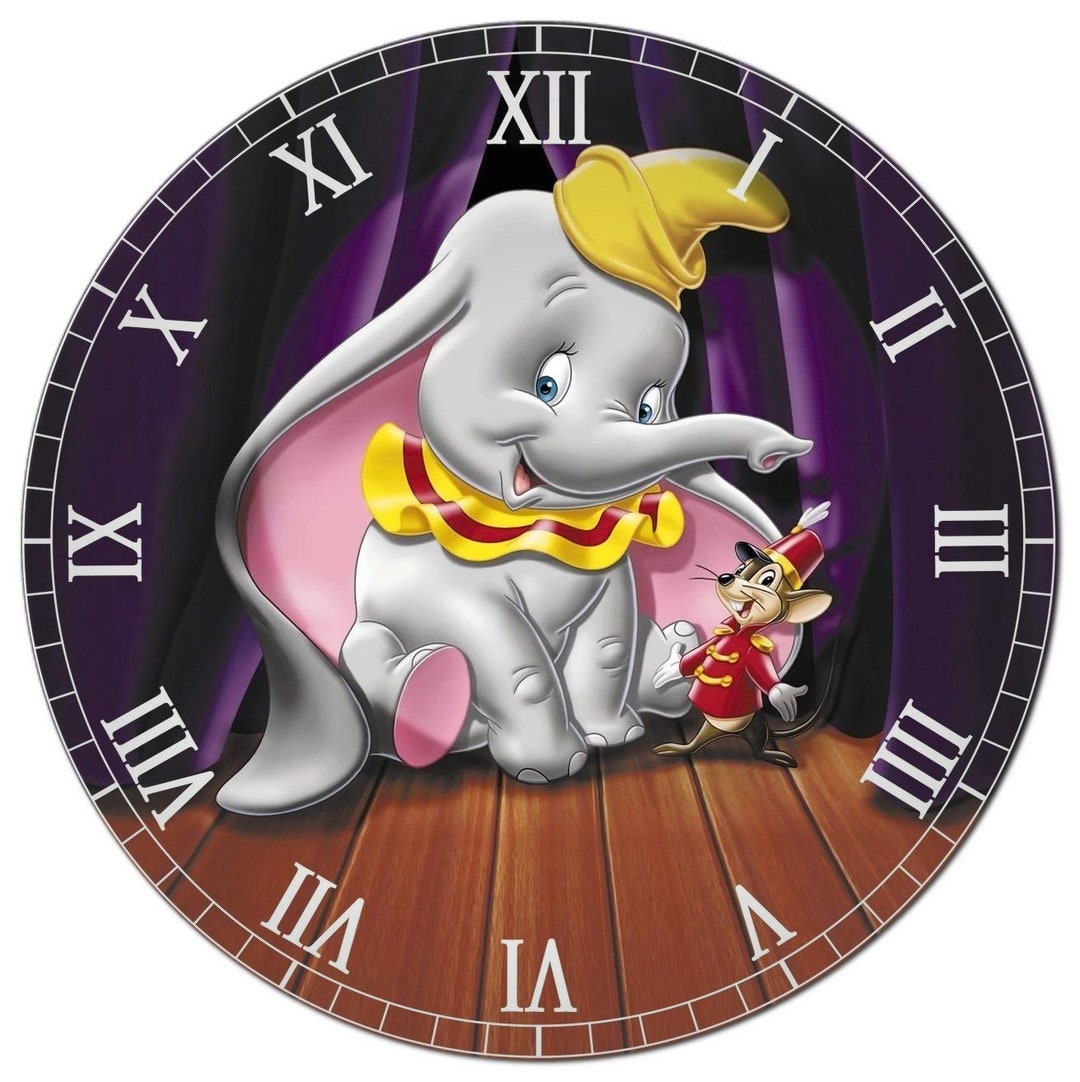 Dumbo Clock - Etsy