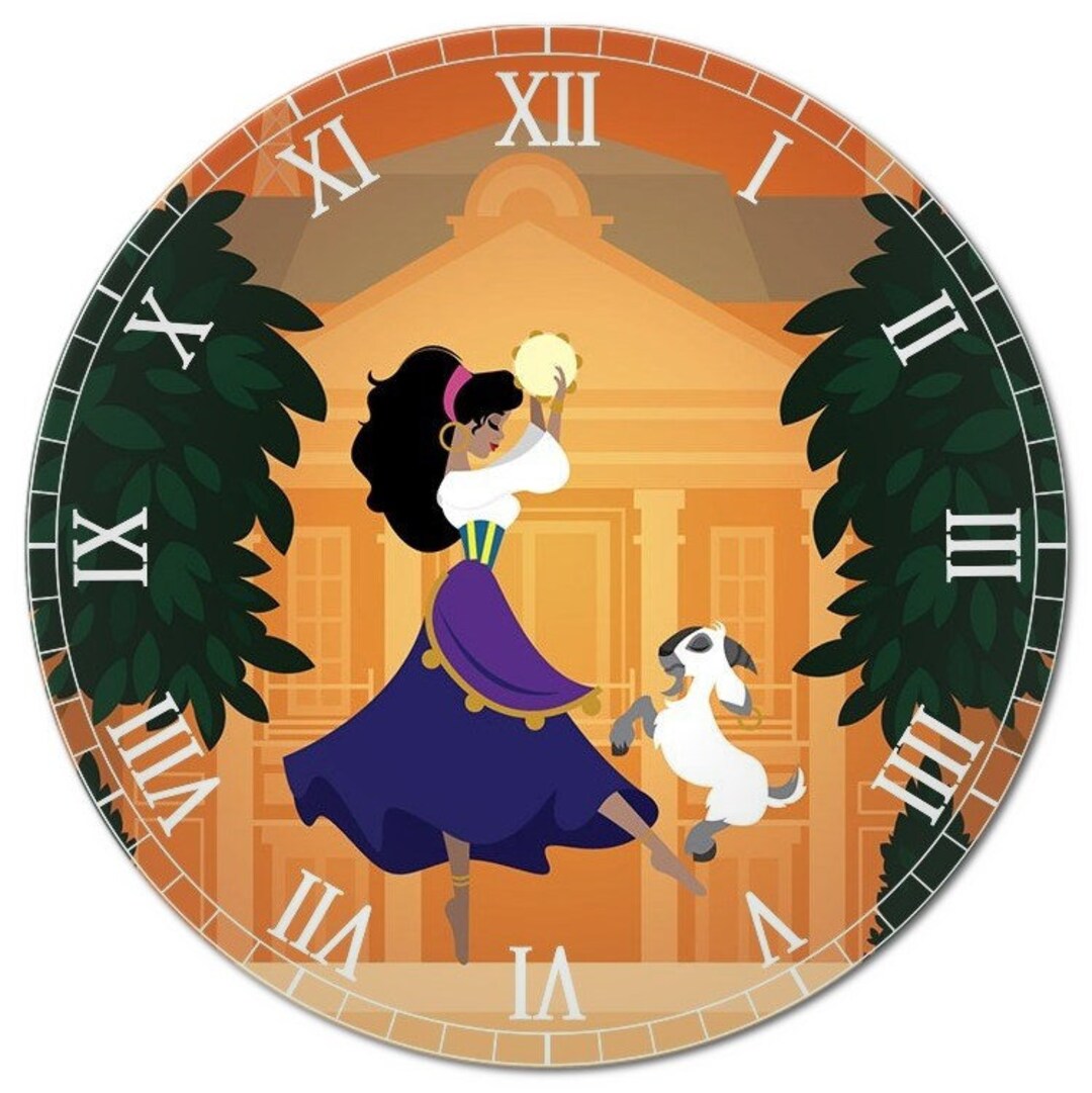 Esmeralda Clock - Etsy