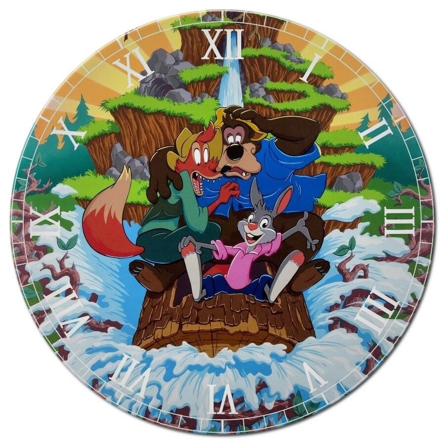 Splash Mountain Clock - Etsy