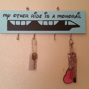 Monorail Key Holder - Etsy