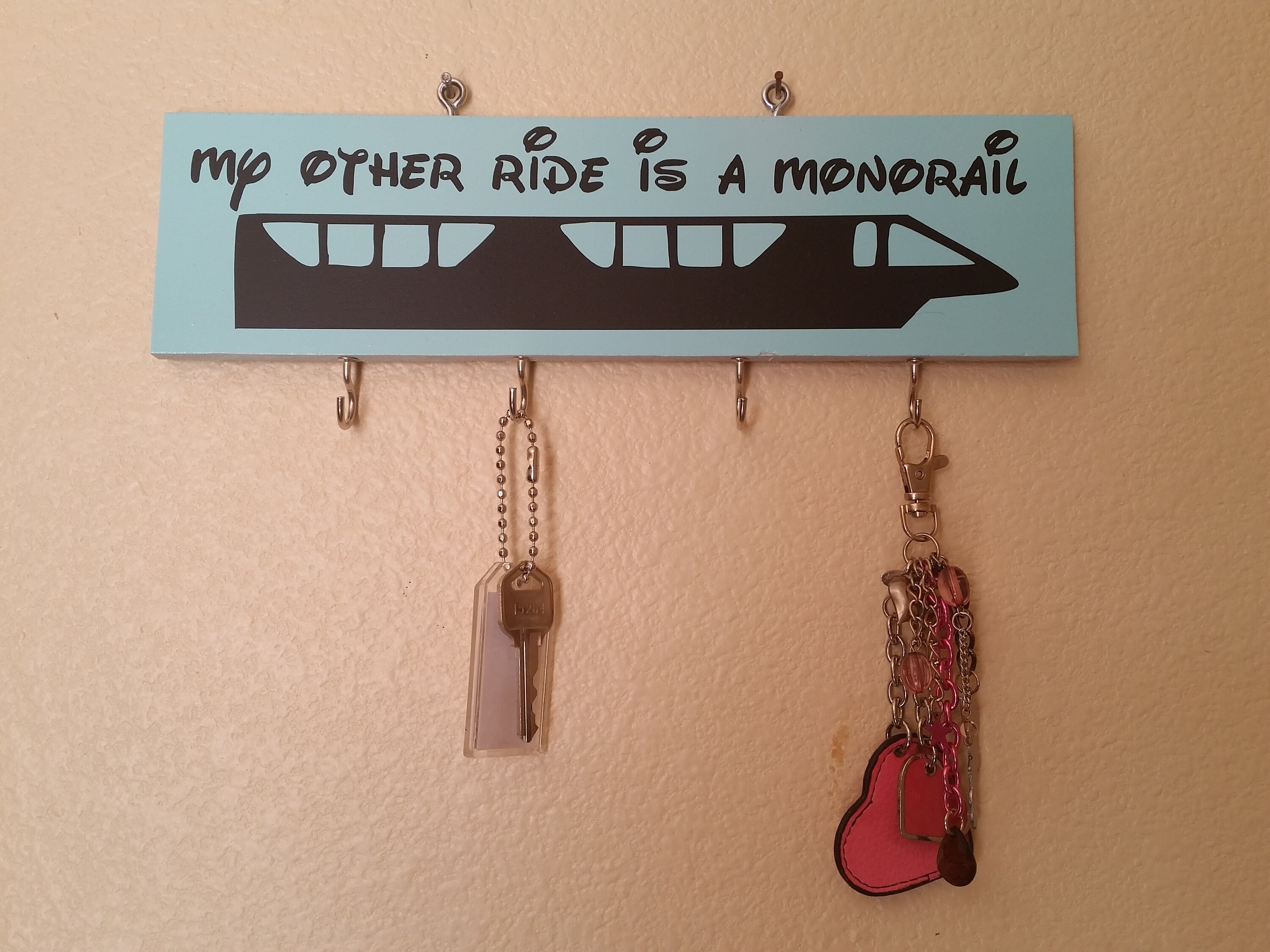 Monorail Key Holder - Etsy