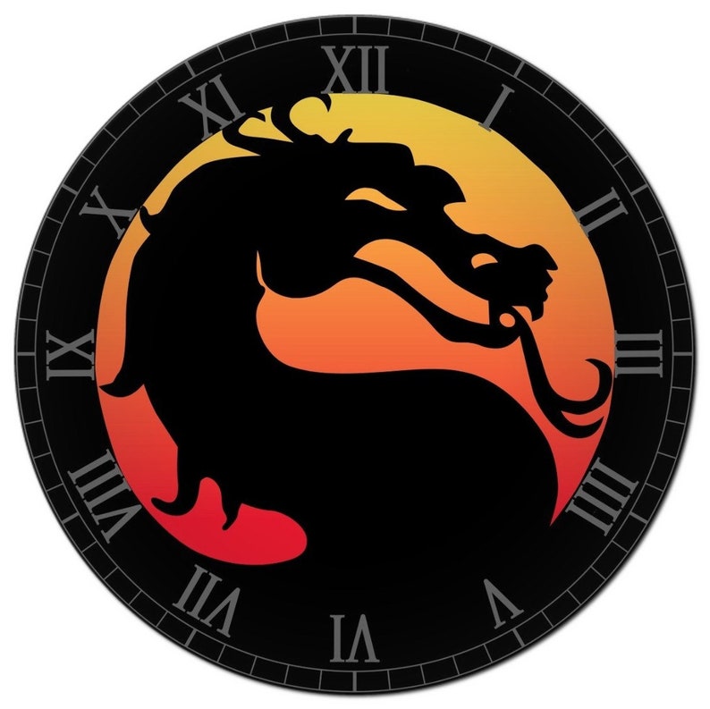 Mortal Kombat Clock - Etsy