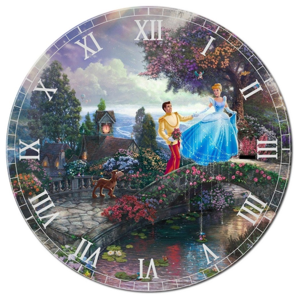 Cinderella Clock | Etsy