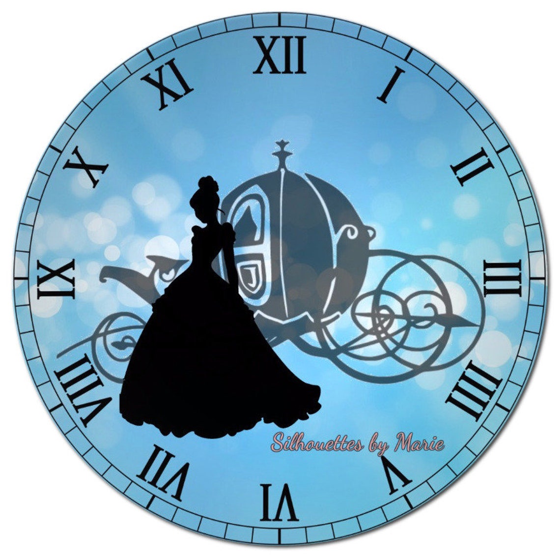 Cinderella Clock - Etsy
