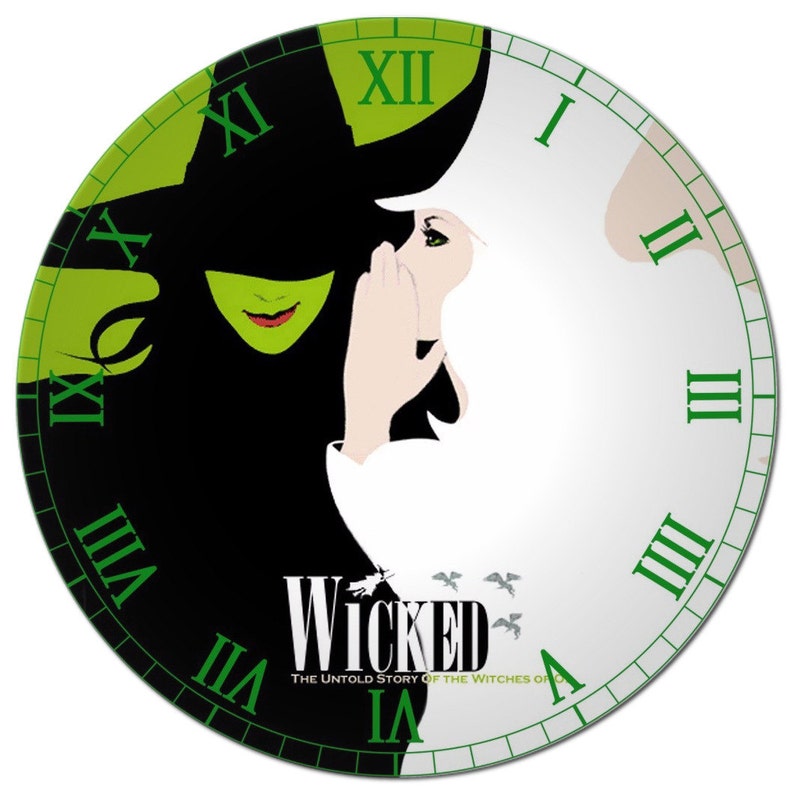 Wicked Clock - Etsy