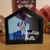 Paradise Falls Shadow Box Bank color Options - Etsy