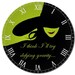 Elphaba Wicked Defying Gravity Clock - Etsy