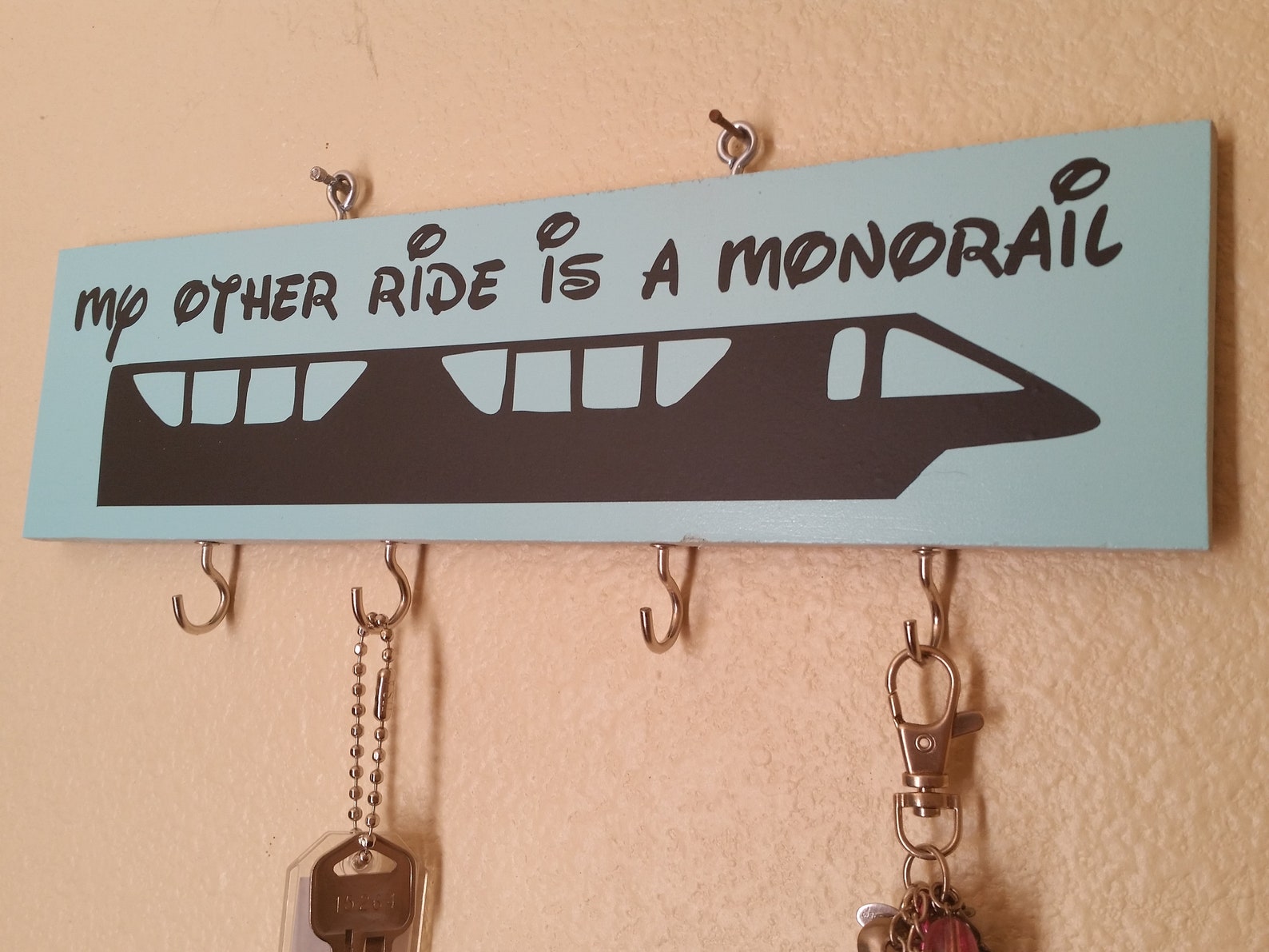 Monorail Key Holder - Etsy