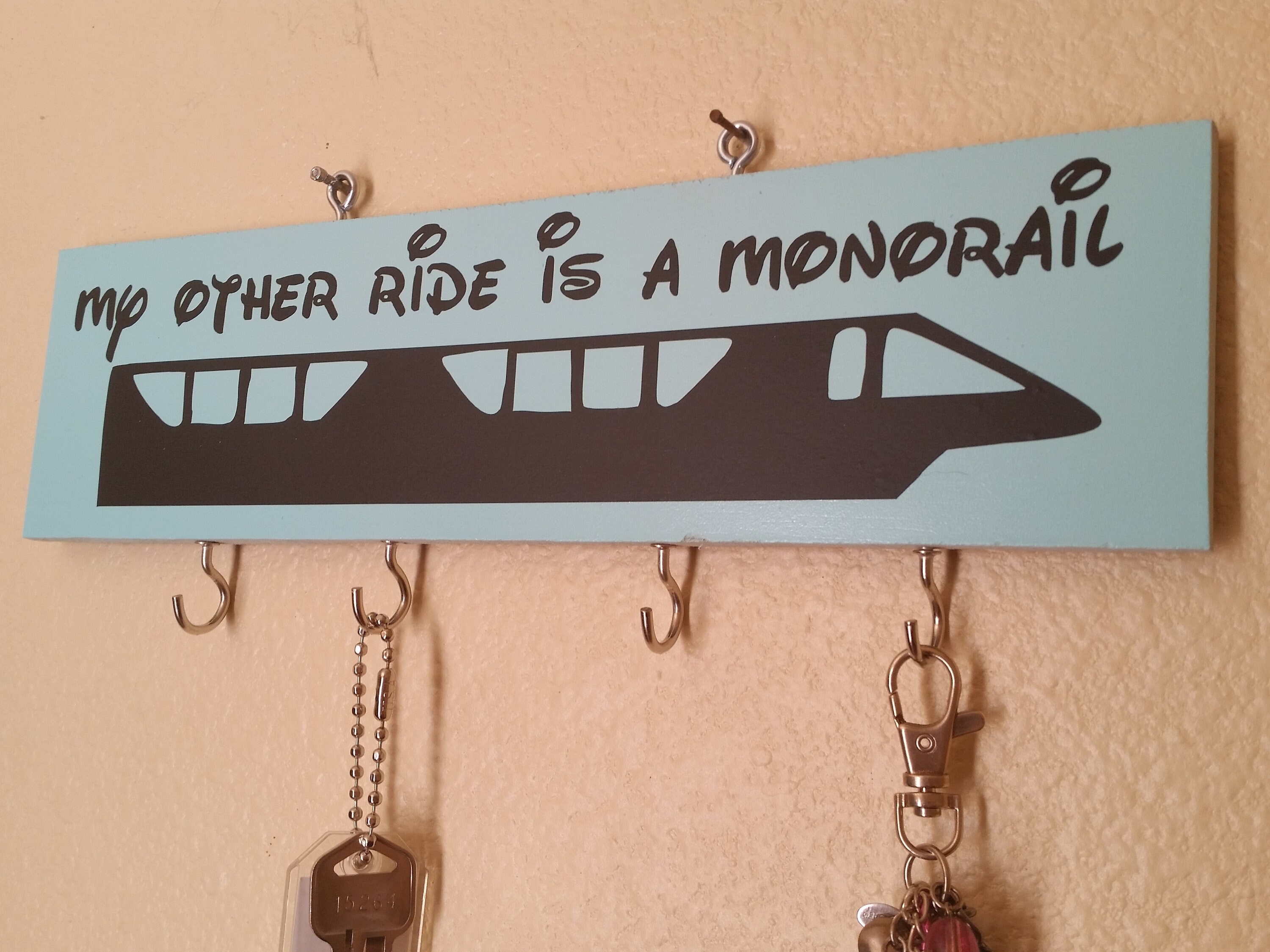 Monorail Key Holder - Etsy