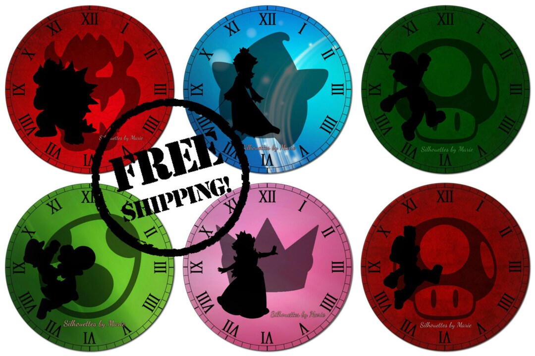 Mario Clocks - Etsy
