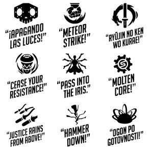 Overwatch Character Frames (options Available!) - Etsy