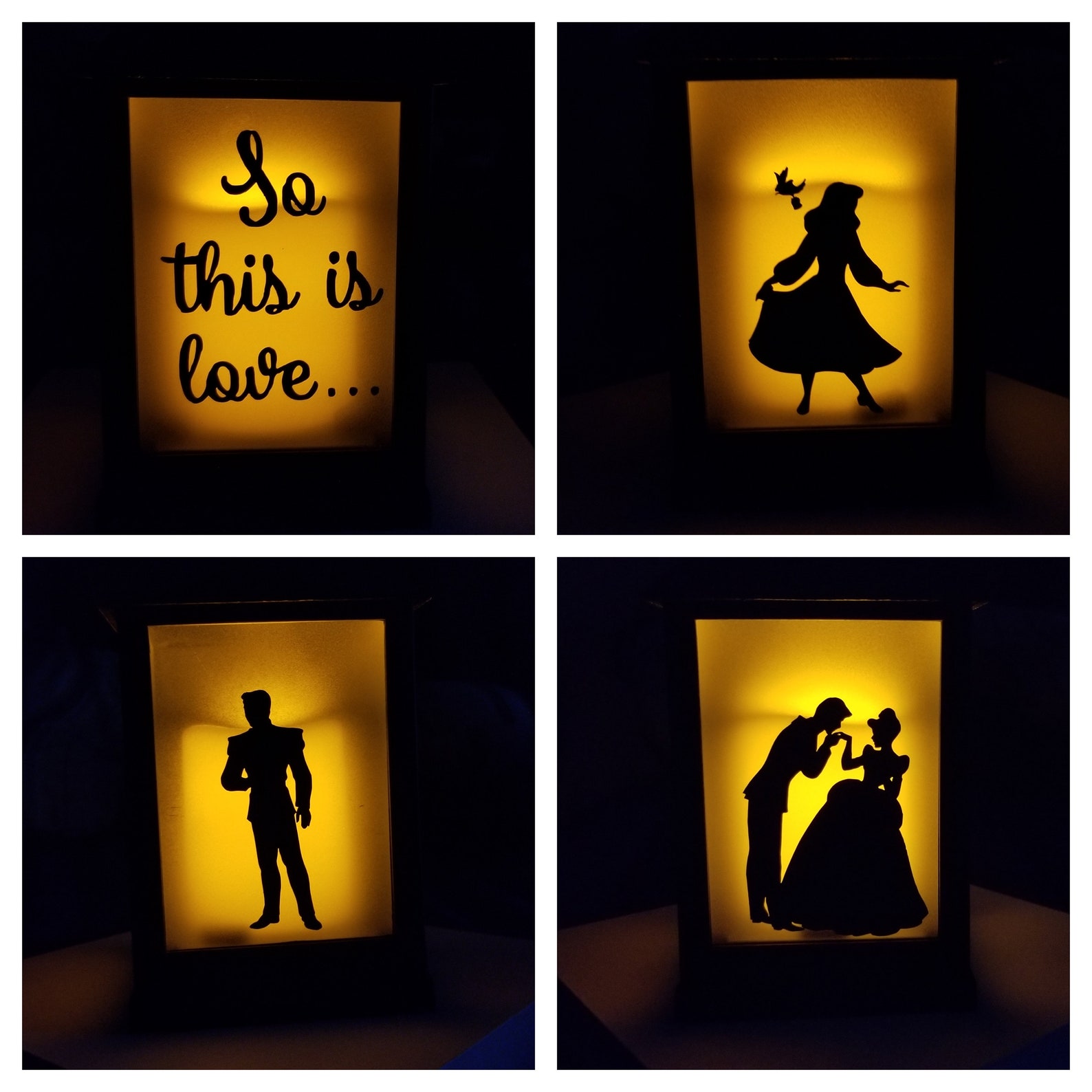 Cinderella Lantern color Options - Etsy
