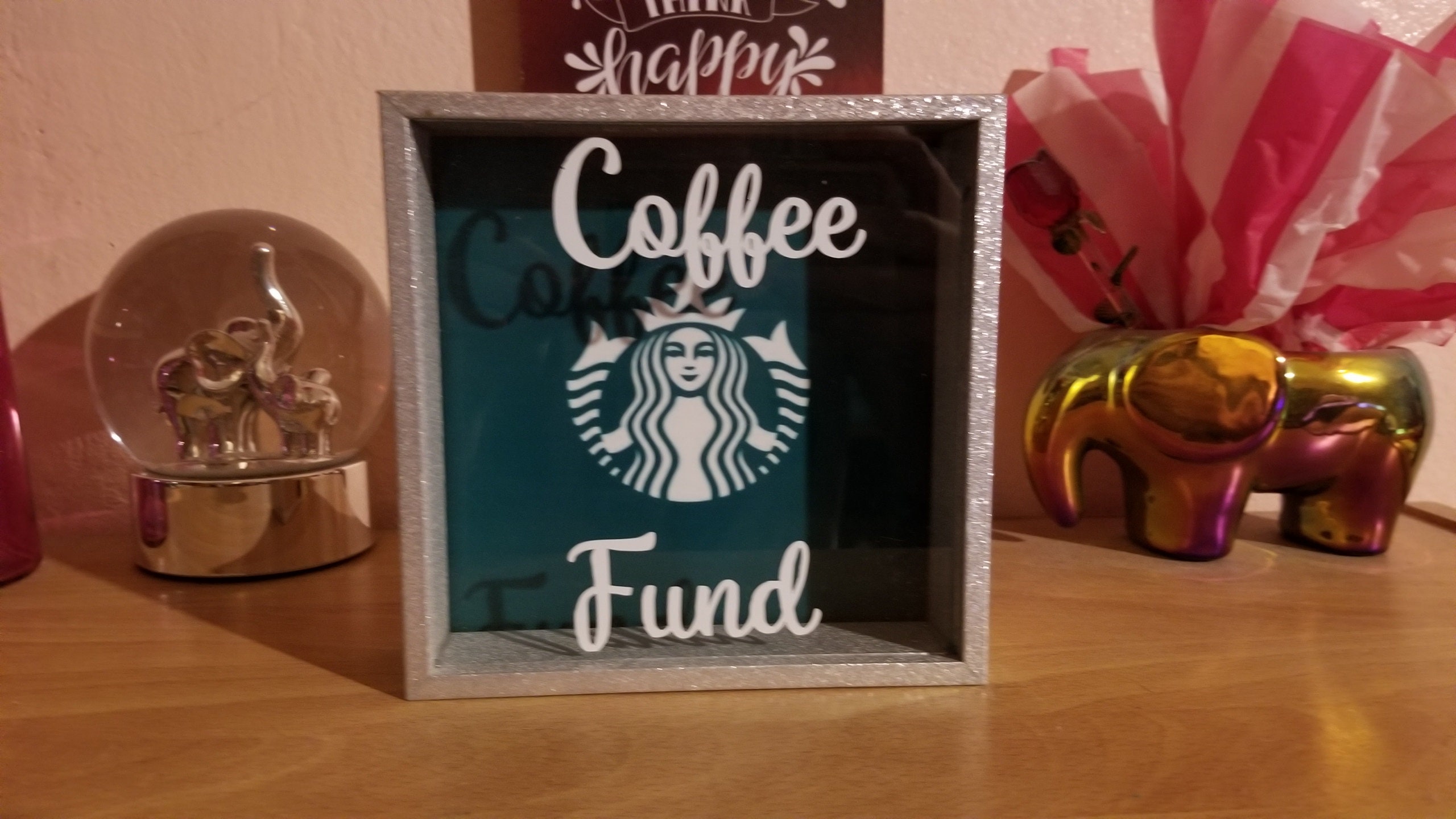 Coffee Fund Bank (color Options!) - Etsy