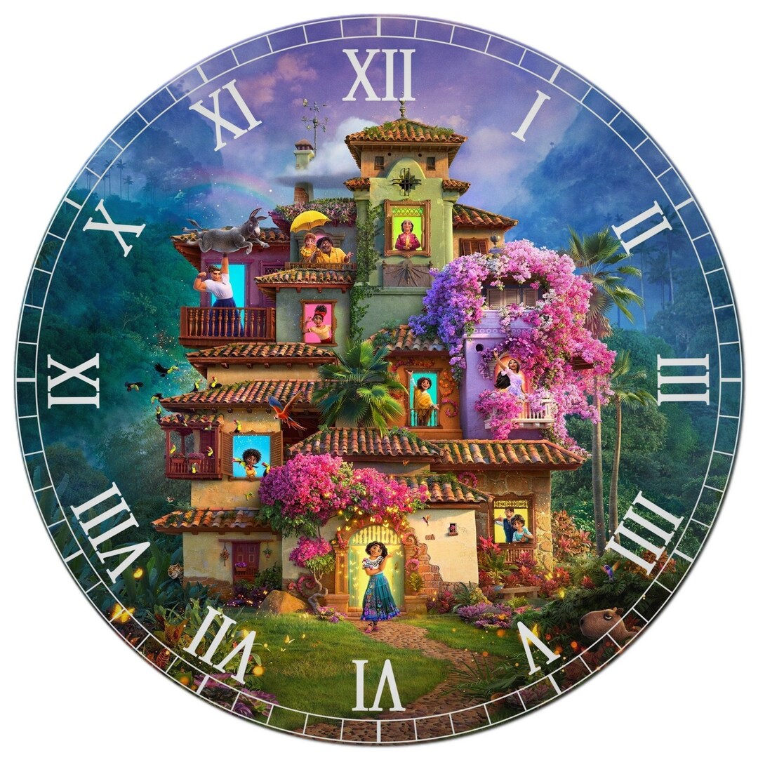 Encanto Clock - Etsy