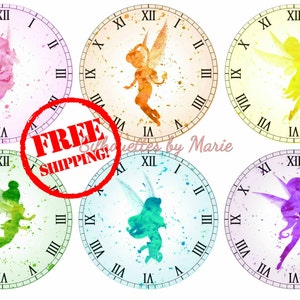 Disney Fairy Clocks - Etsy