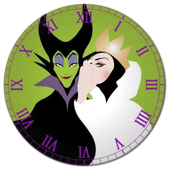 Disney Wicked Clock | Etsy