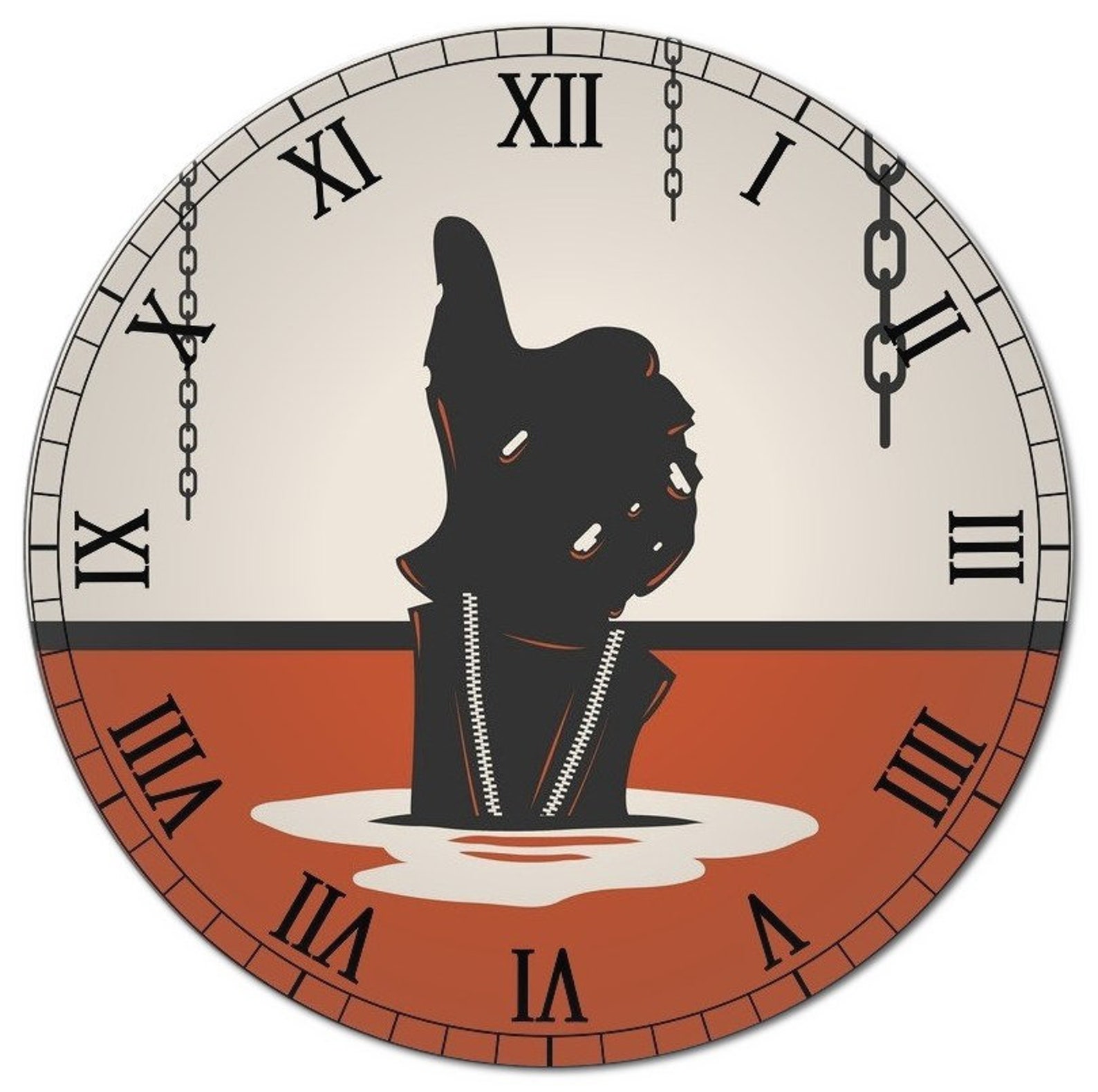 Terminator Clock - Etsy