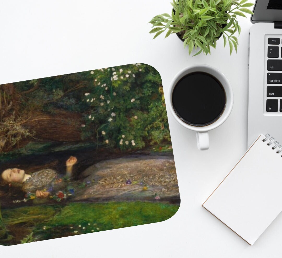 Ophelia Mouse Pad - Classic Art-inspired Tech Accessories - Office ...