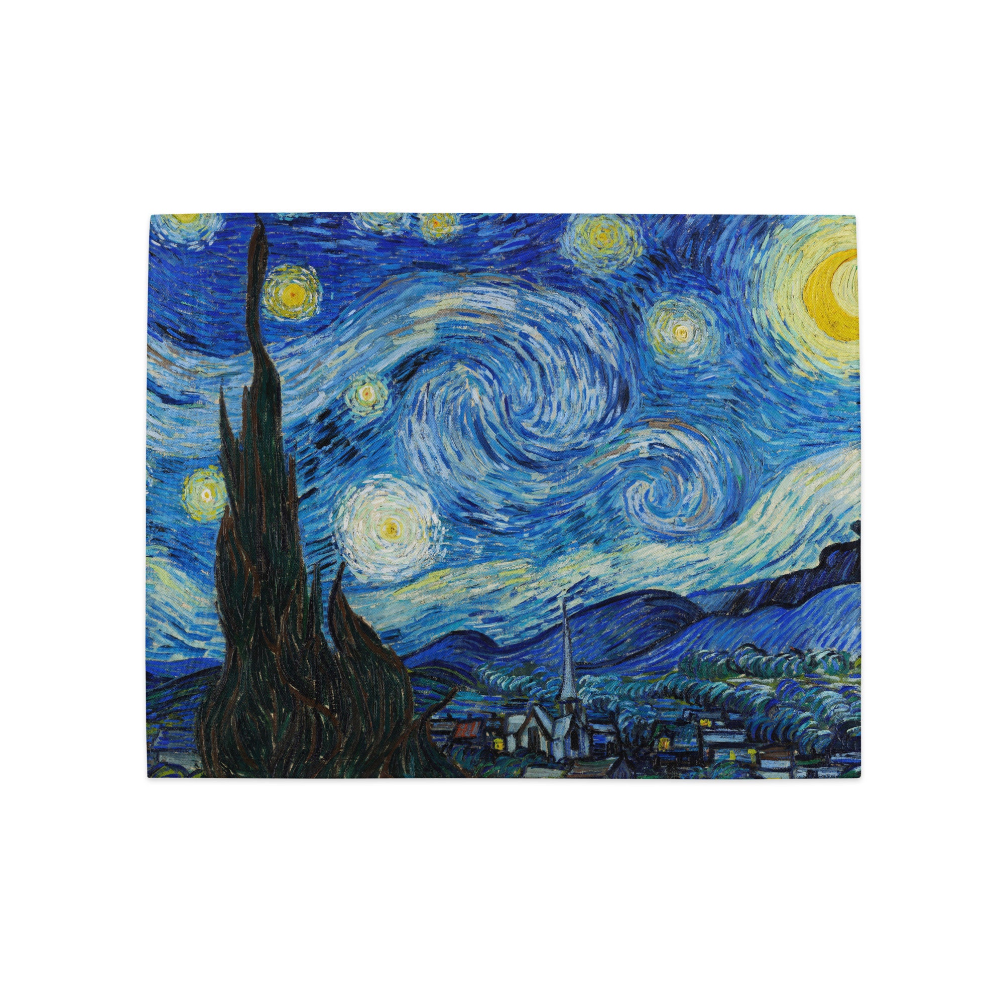 Vincent Van Gogh Art-inspired Placemat Set of 4 Self Portrait, Starry ...